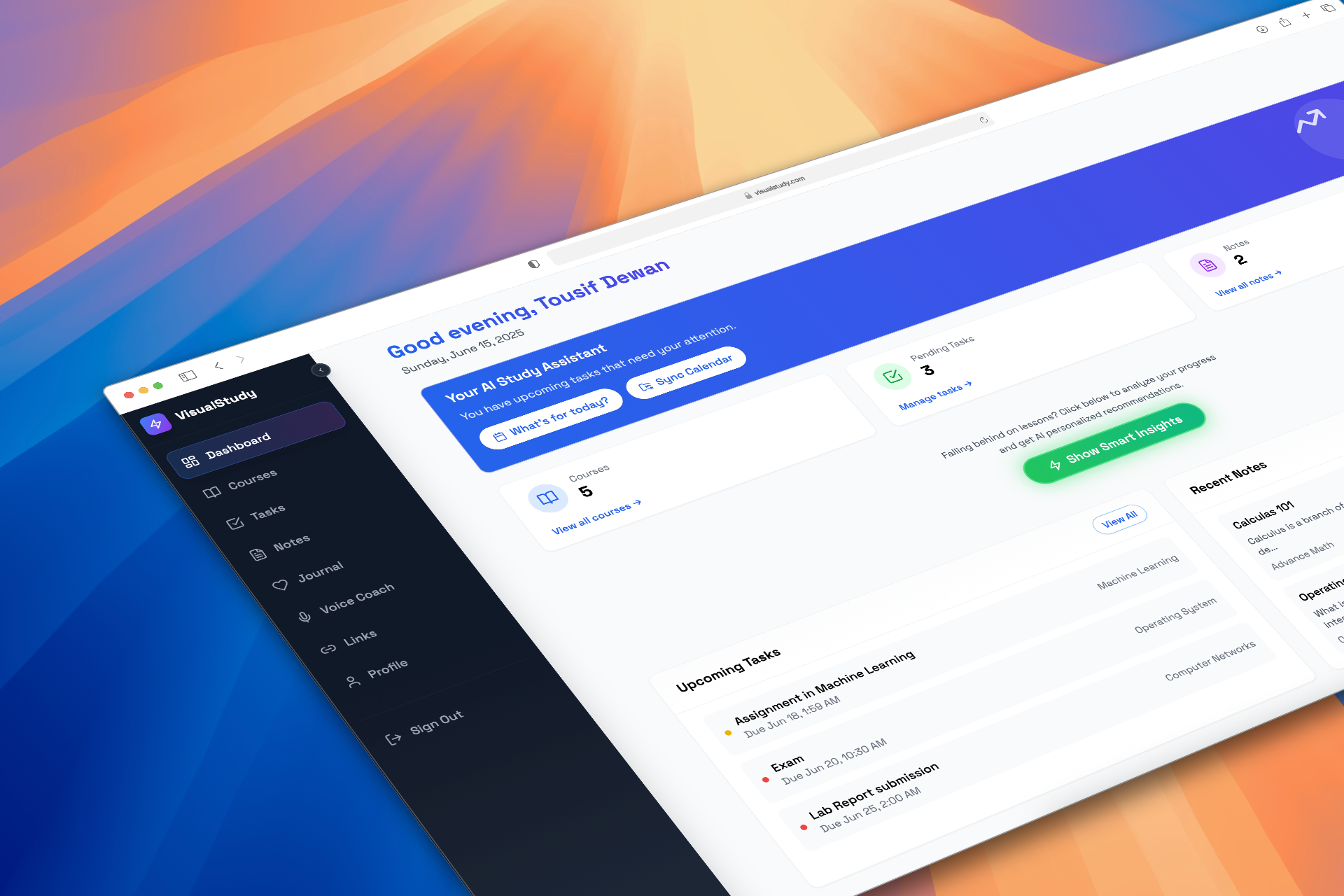 VISUAL STUDY - AI-Powered Study Management App